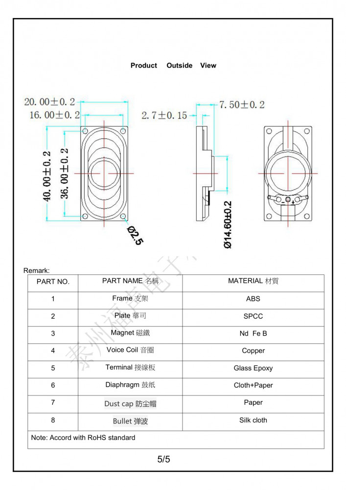 FS4020NS0820-H7.5 material details page 6