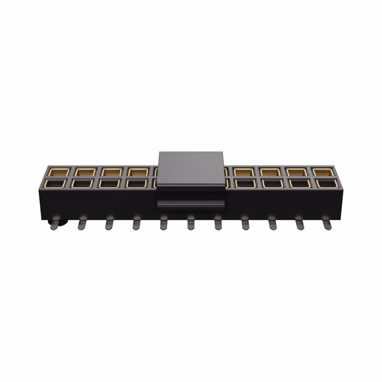 2.00mm Pitch Milli-Grid Receptacle, Surface Mount, Bottom Entry, 0.38µm Gold (Au) Plating, 22 Circuits, with Pick-and-Place Cap, with Peg, Tape and Reel, Lead-Free for sale