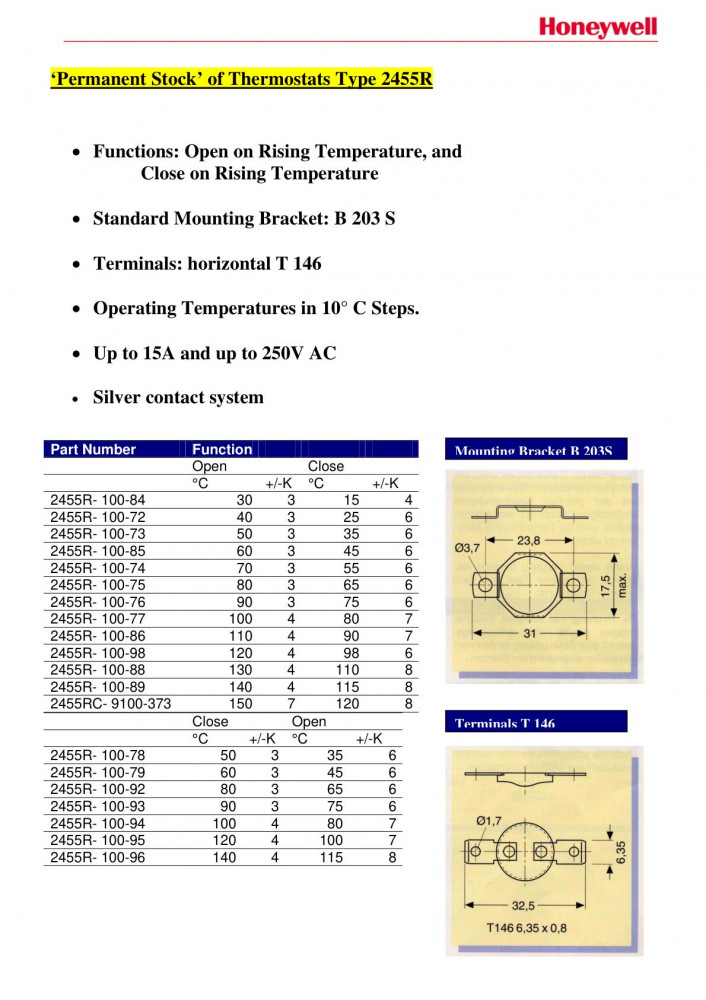 Honeywell thermostat documentation page 8