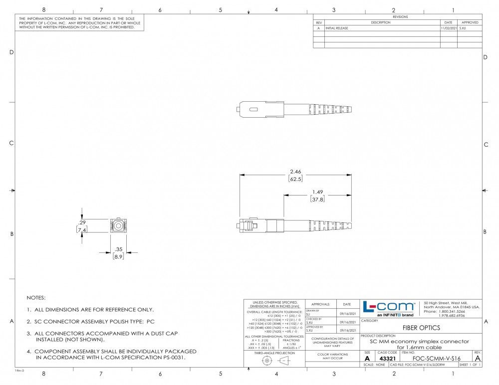 FOC-SCMM-V-S16 technical drawing preview