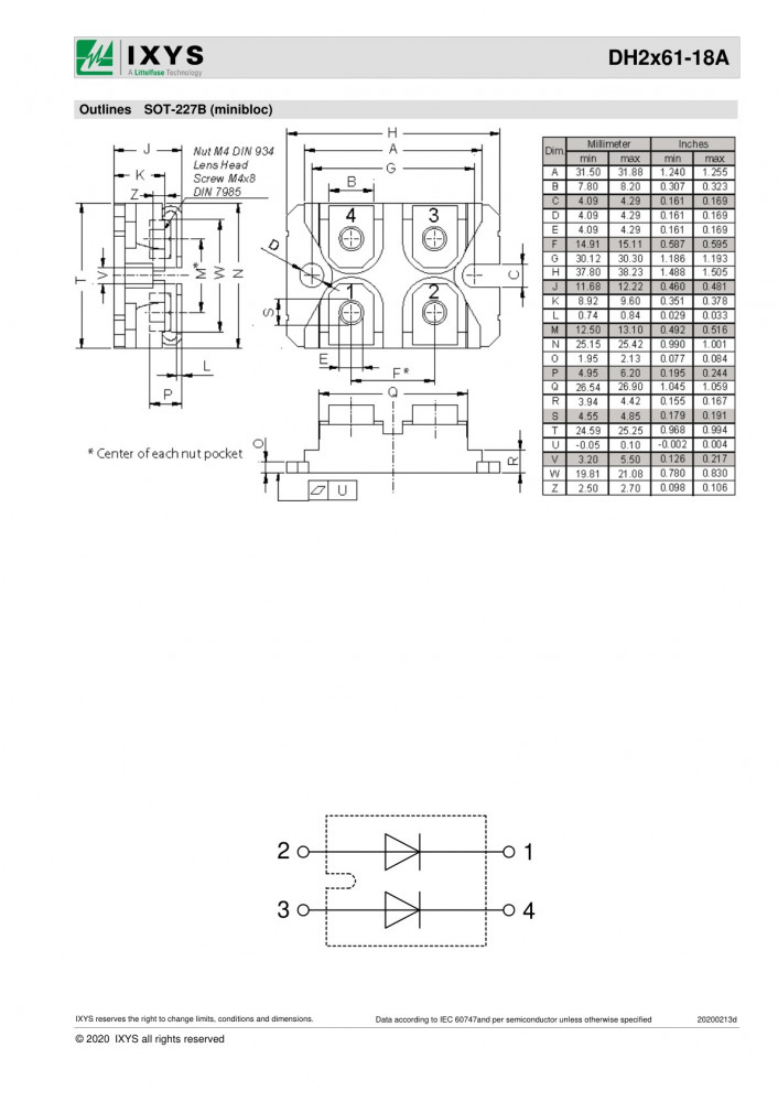 DH2X61-18A datasheet page 4