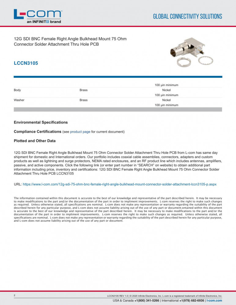LCCN3105 technical document page 2