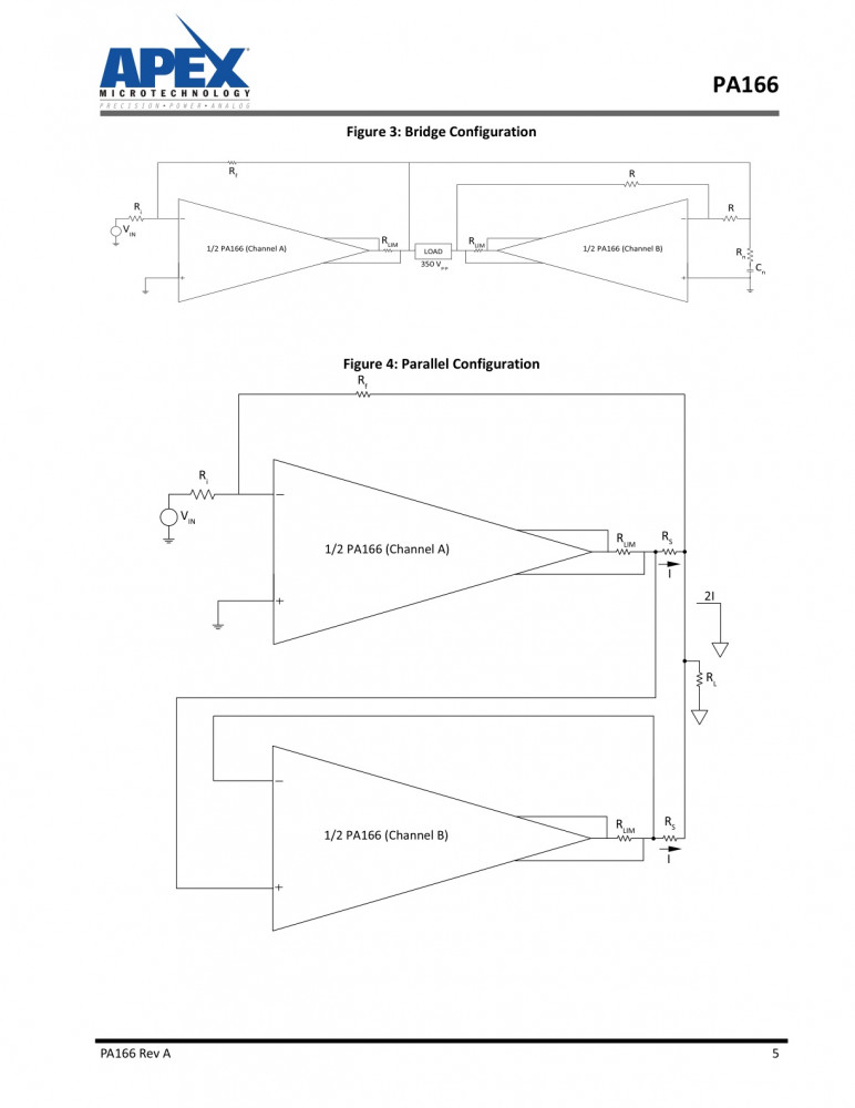 PA166 datasheet page 5