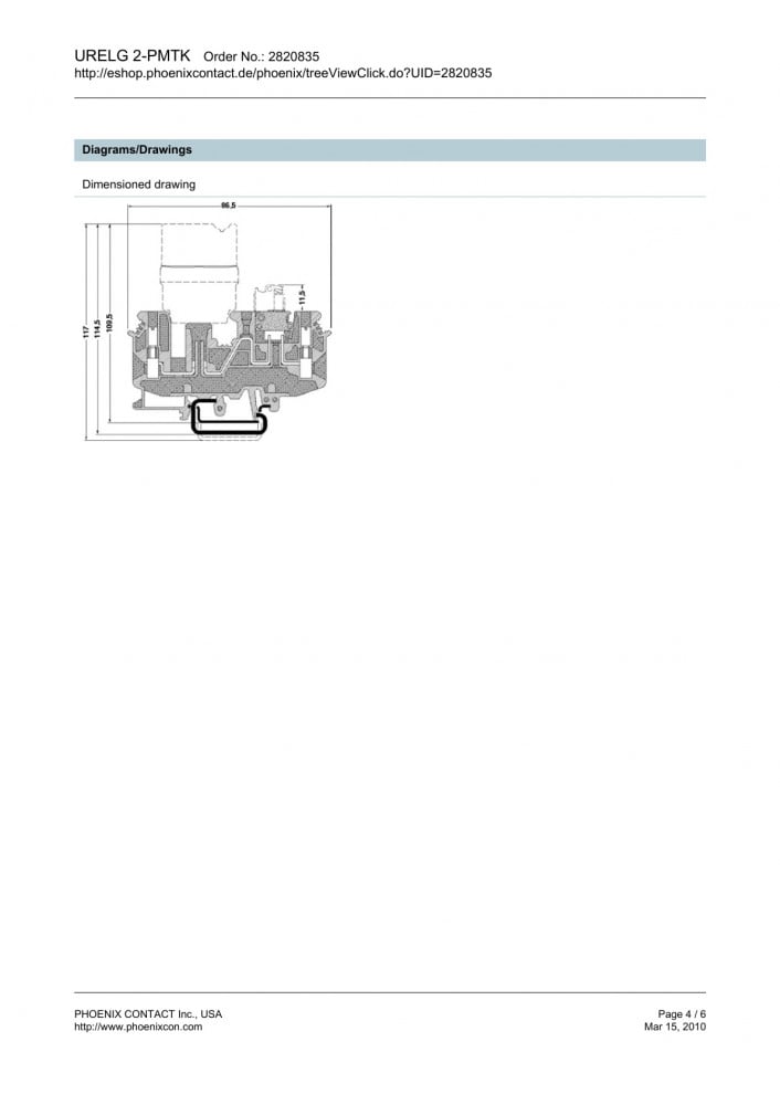 Phoenix Contact 2820835 documentation page 4