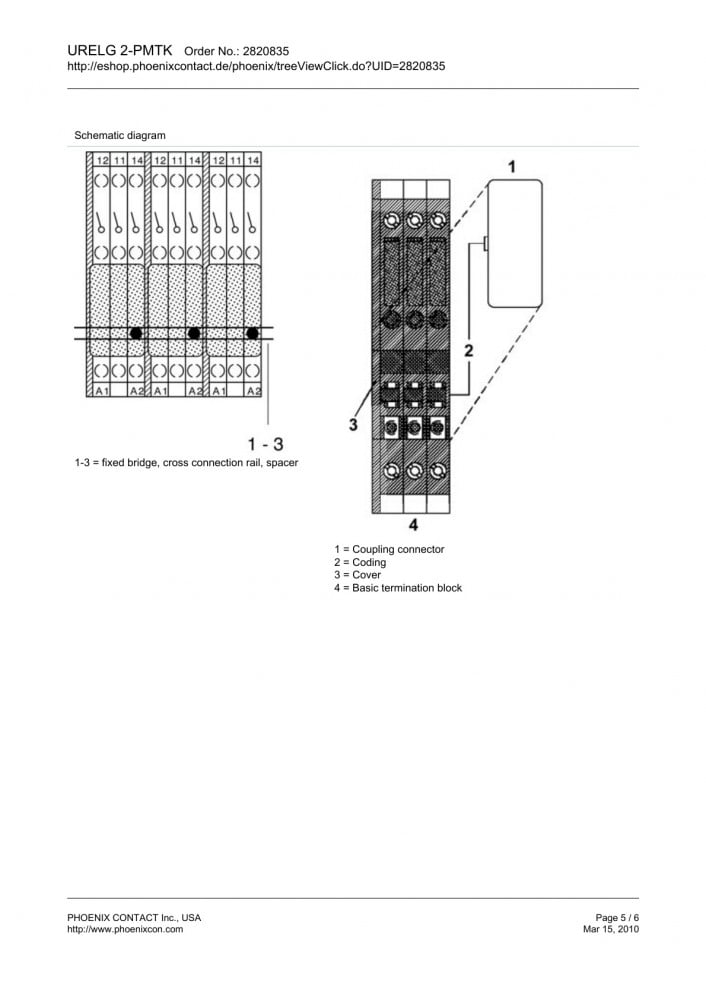 Phoenix Contact 2820835 documentation page 5