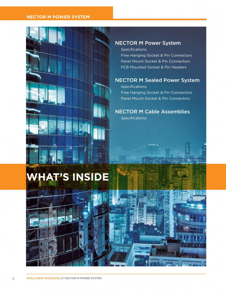 NECTOR M technical document page 2