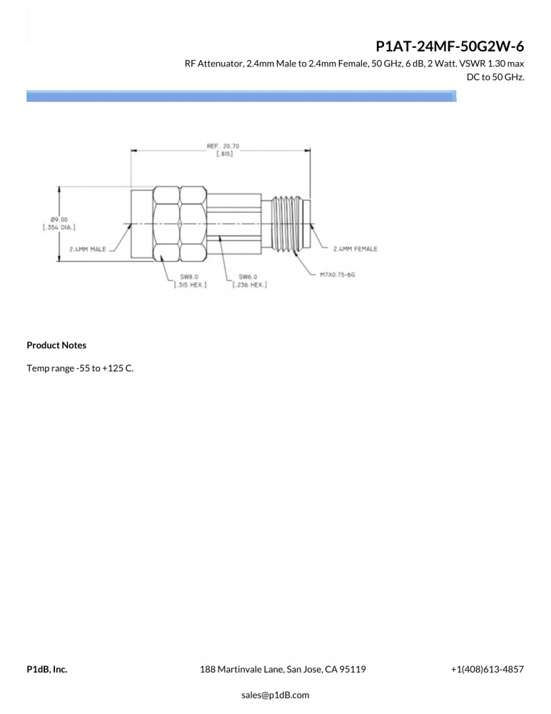 P1AT-24MF-50G2W-6 technical document image 2