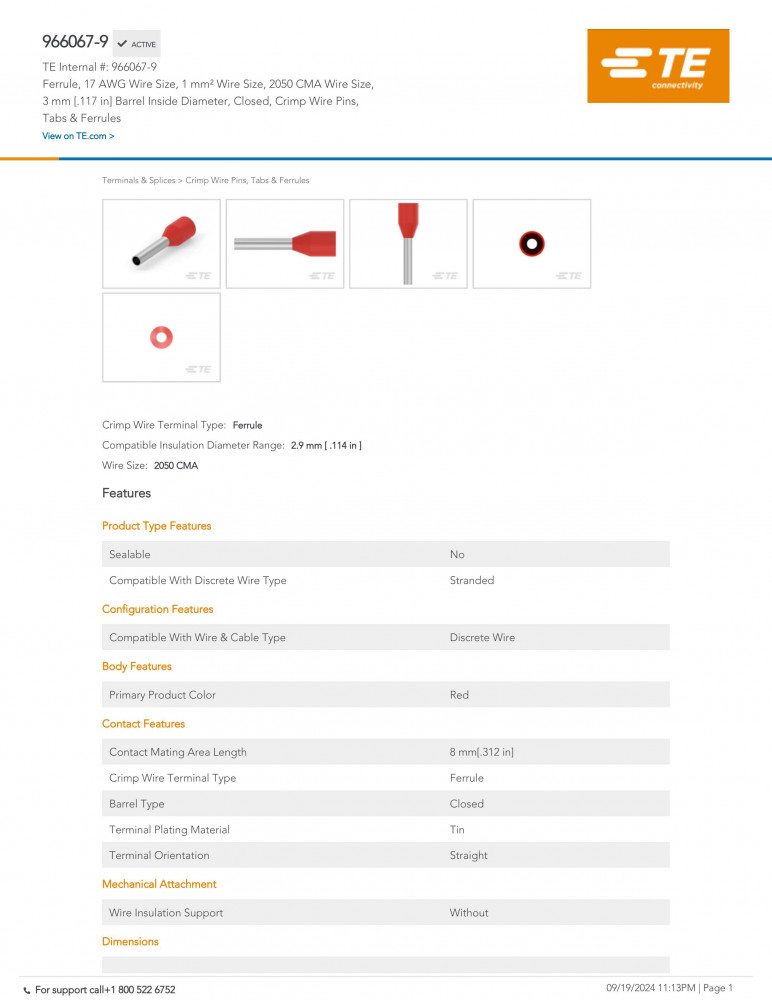 966067-9 technical document page 1