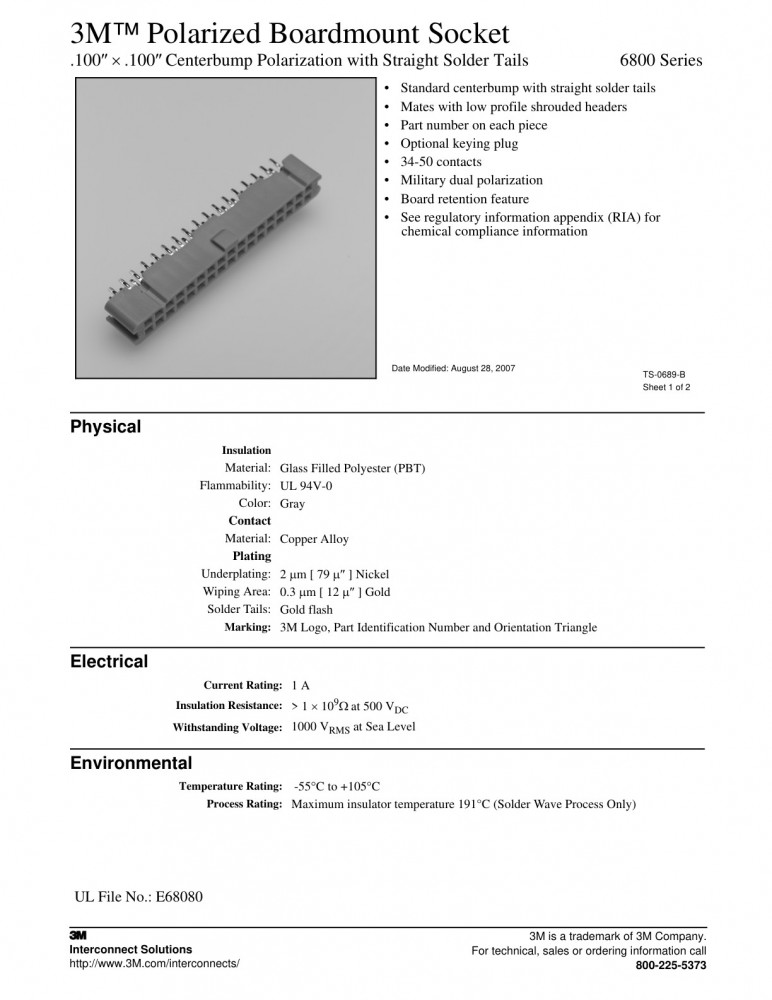 6840-4500PL technical document page 1