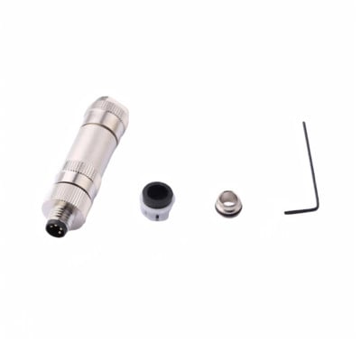 CAZN M8-P4A-GWFM8 Circular Connector Assembly