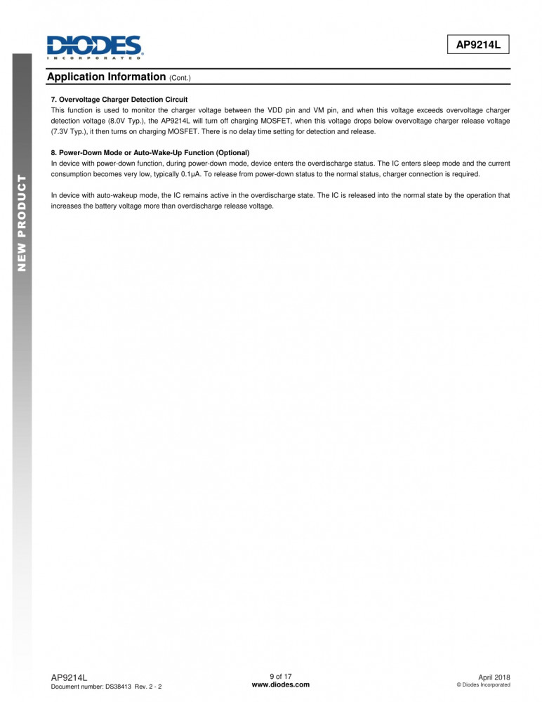 AP9214L datasheet page 9
