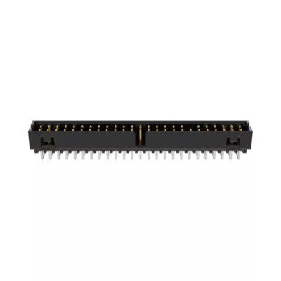 2.00mm Pitch, Milli-Grid PCB Header, Dual Row, Vertical, Through Hole, Shrouded, 50 Circuits, Circuits 2, 25, and 50 Kinked, Circuits 38 Voided, 0.38µm Gold (Au) Plating, 2.50mm Tail Length, Dual Side Slots, Dual Friction Locks, Center Polarization, Tube for sale