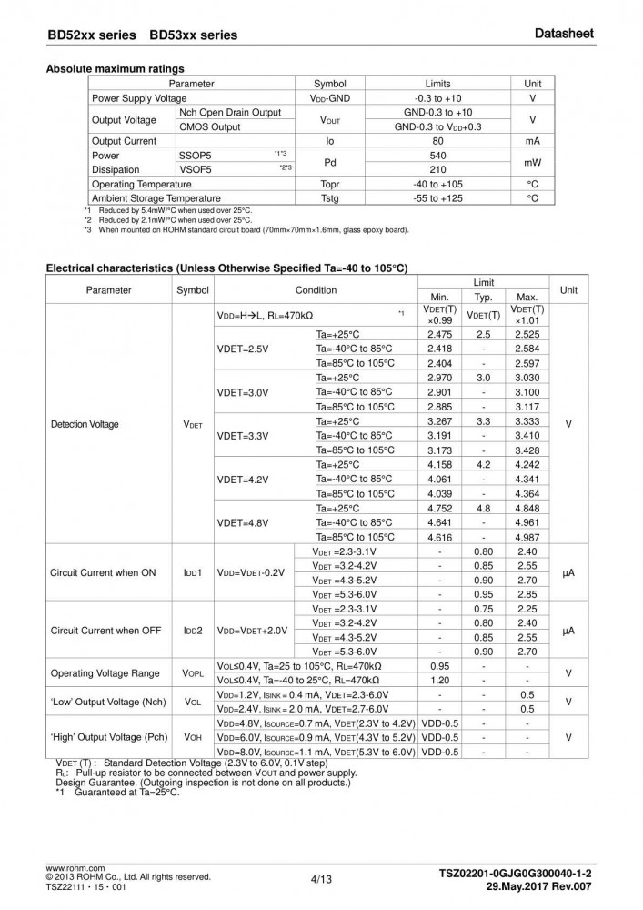 BD5228G-TR technical document page 4