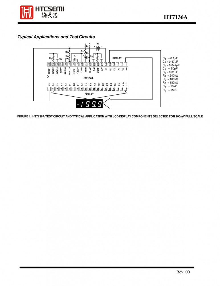 HT7136A datasheet page 4
