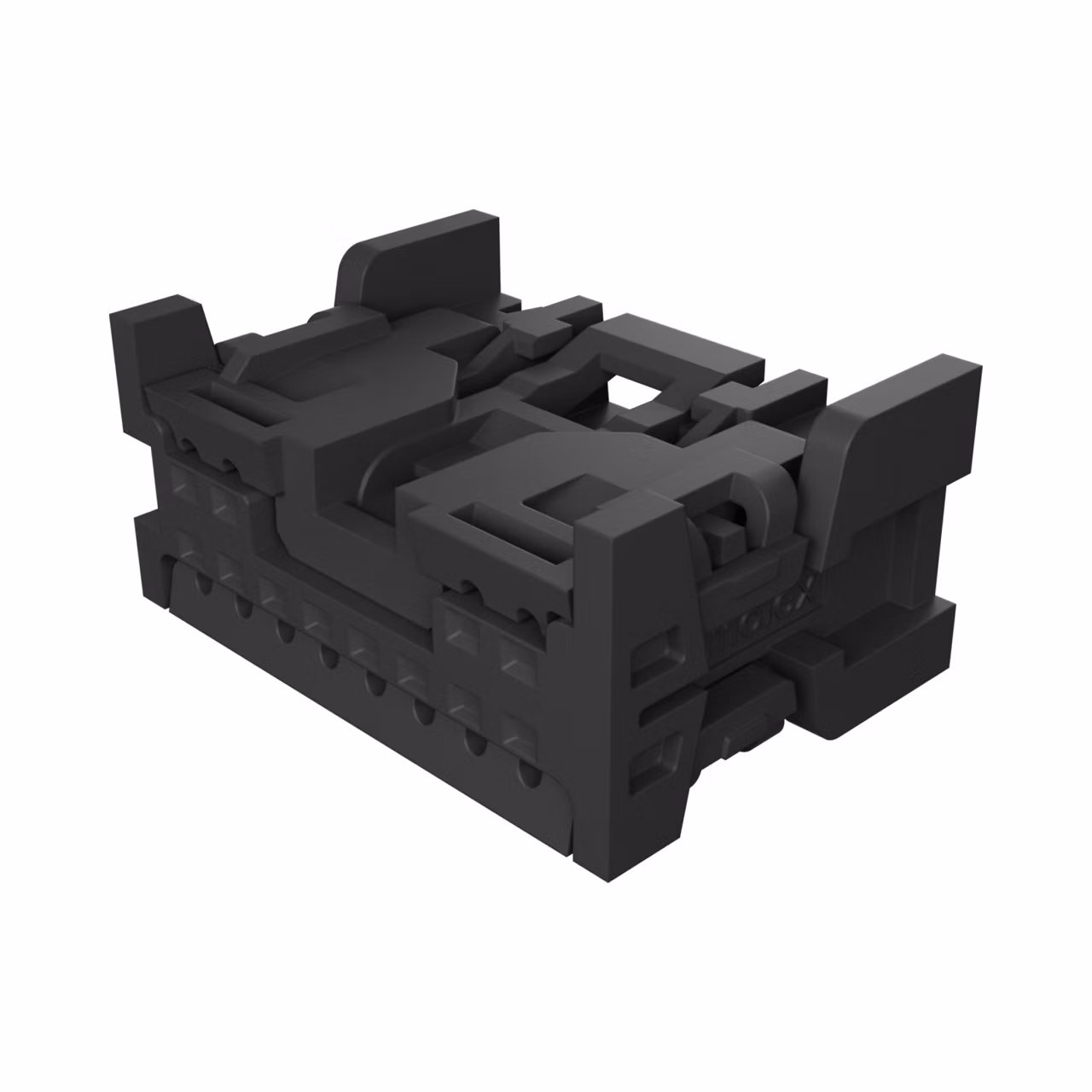 PROPOSED REPLACEMENT: MINI50 GEN II UNSEALED RECEPTACLES (206523 SERIES);  Mini50 Unsealed Receptacle, Dual Row, Non-Bridged, 12 Circuits, Polarization Option C, Dark Gray for sale