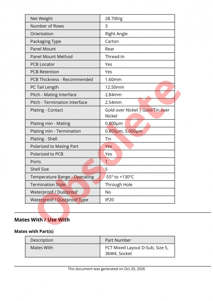 MOLEX 1731071006 technical drawing page 3