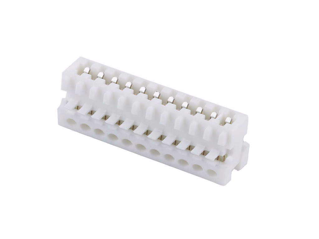 Appli-Mate RAST 2.5 IDT Housing, 2.50mm Pitch, Direct/Indirect, Female, 7 Circuits, Position Key A Removed