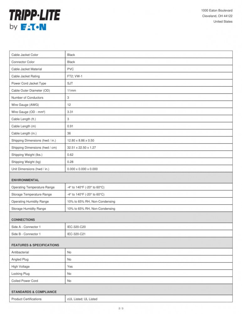 P035-003 technical document page 2