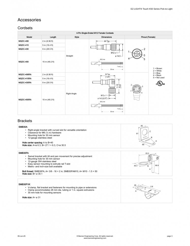 K50APTWXDQ technical document page 3