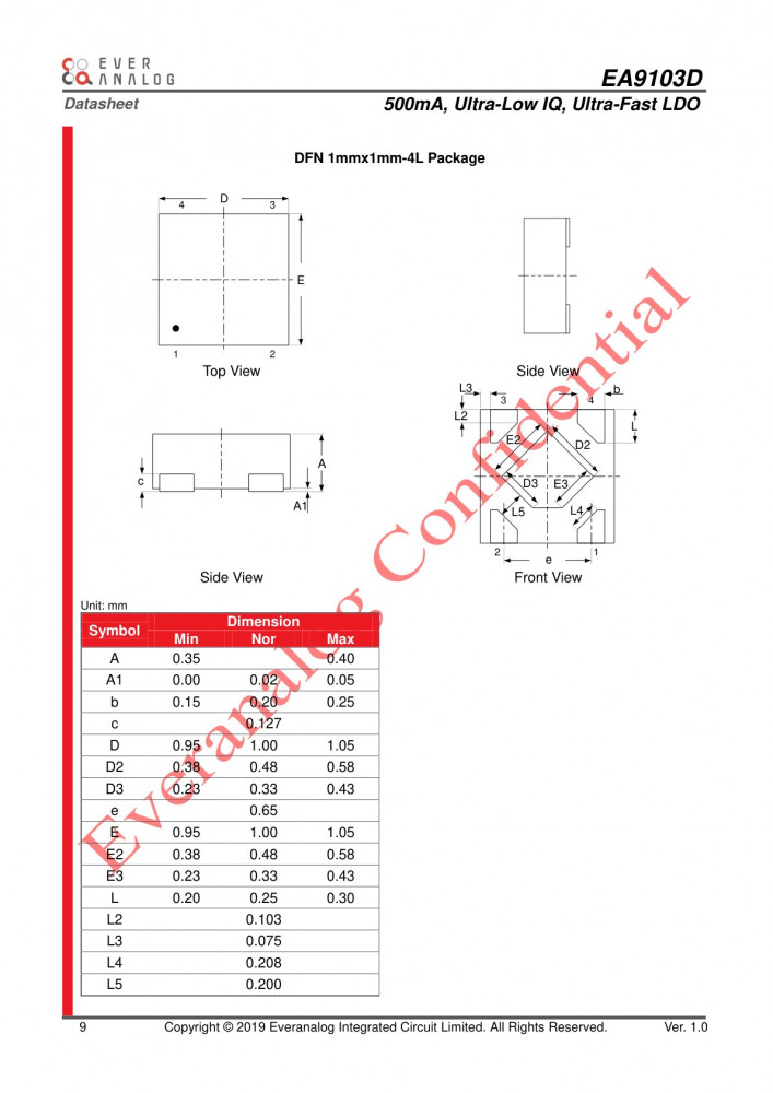 EA9103D datasheet page 9