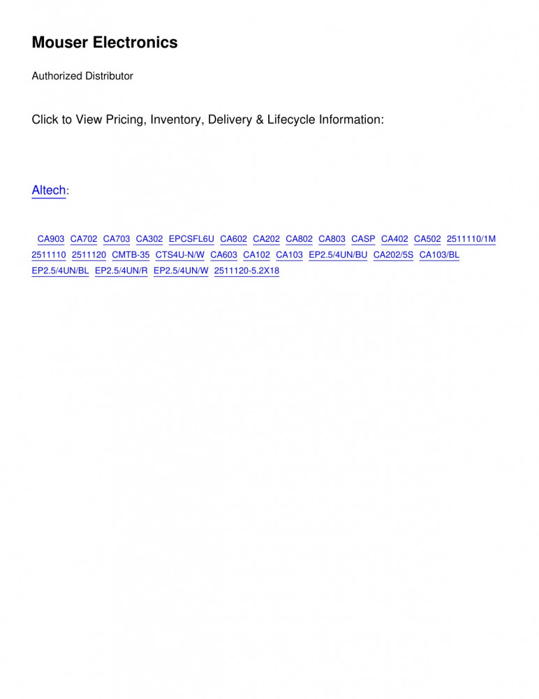 Altech CMTB-35 technical document page 2