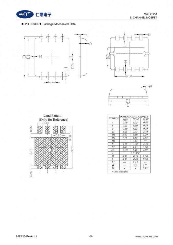 MOT6194J datasheet page 5