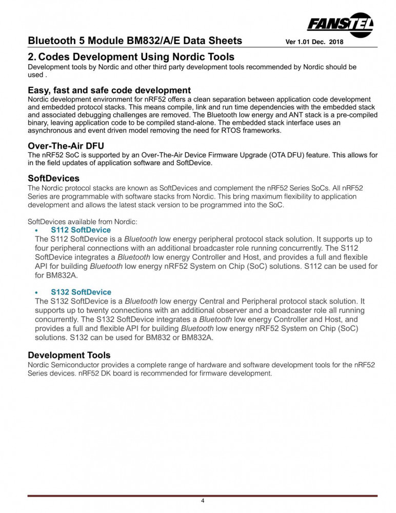EV-BM832E datasheet page 4