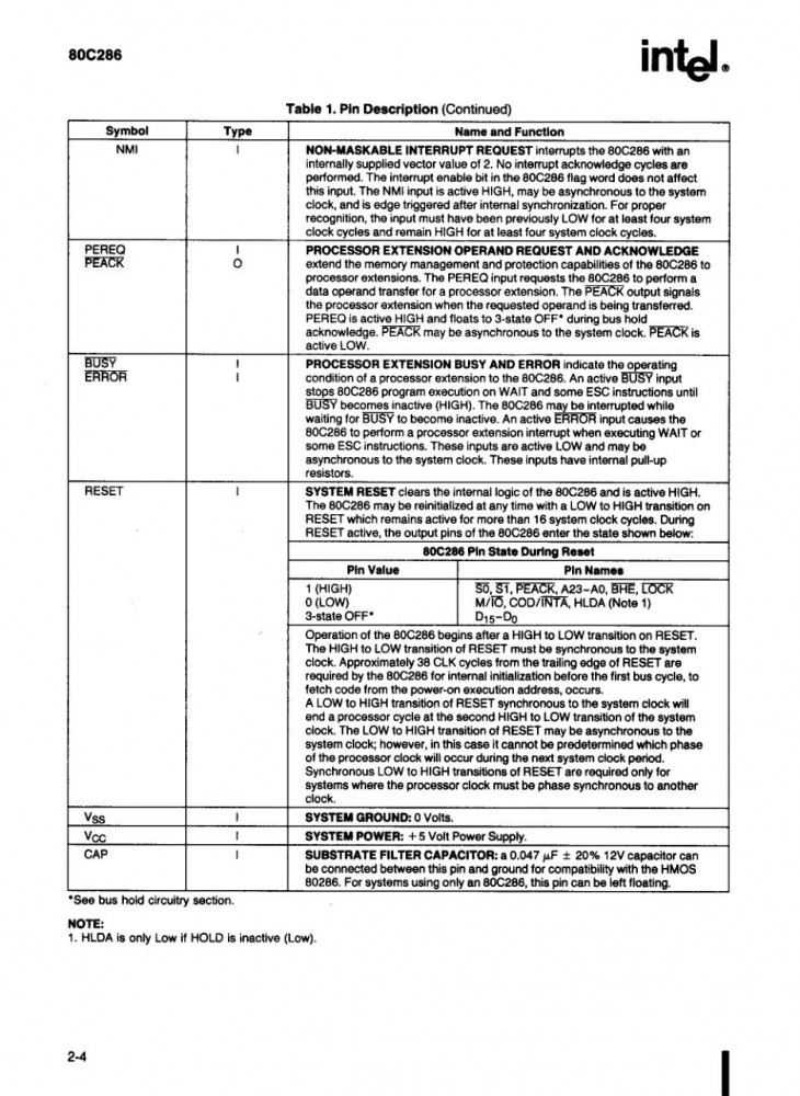 A80C286-12 technical document page 5