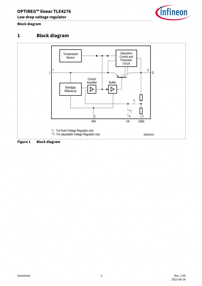 TLE4276 technical document page 3