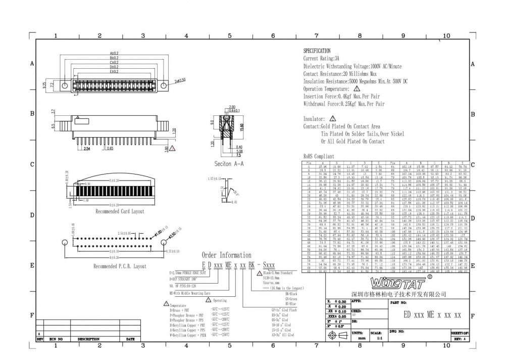 ED86MEBGFBK technical document page