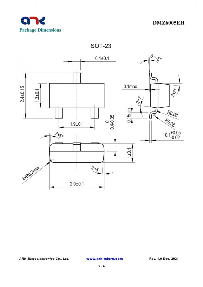 DMZ6005EH datasheet page 5