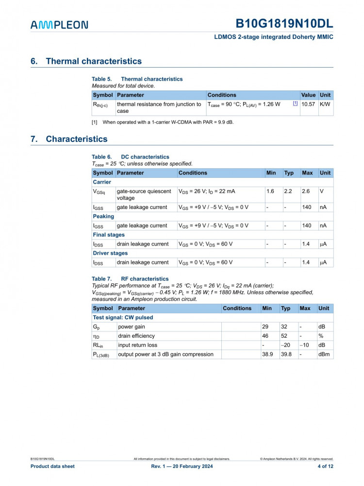 B10G1819N10DL datasheet page 4