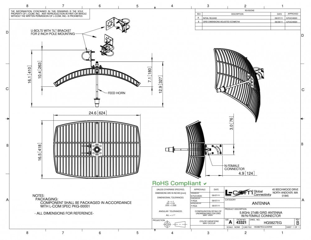 HG5827EG-5PK technical document preview