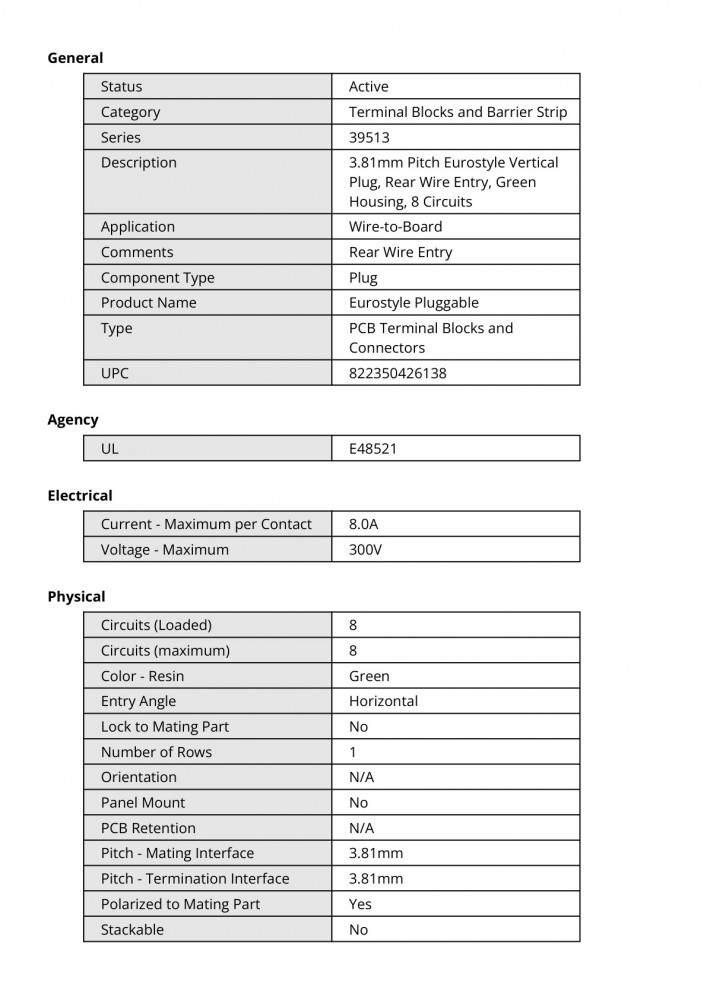 MOLEX 395137008 technical document image 2