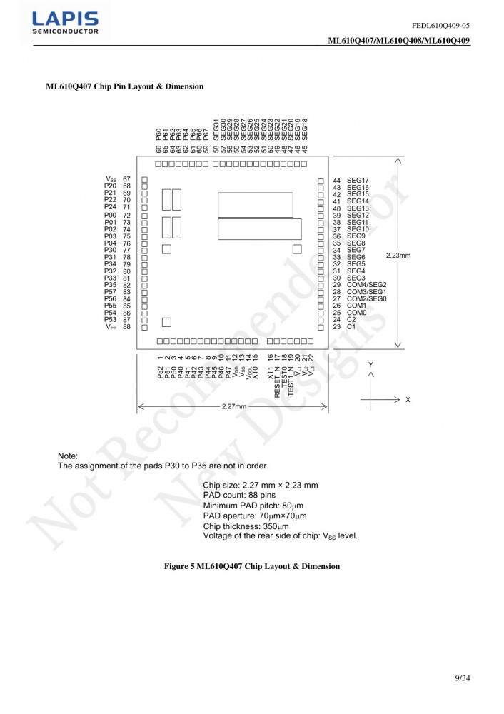 ML610Q408P technical document page 10