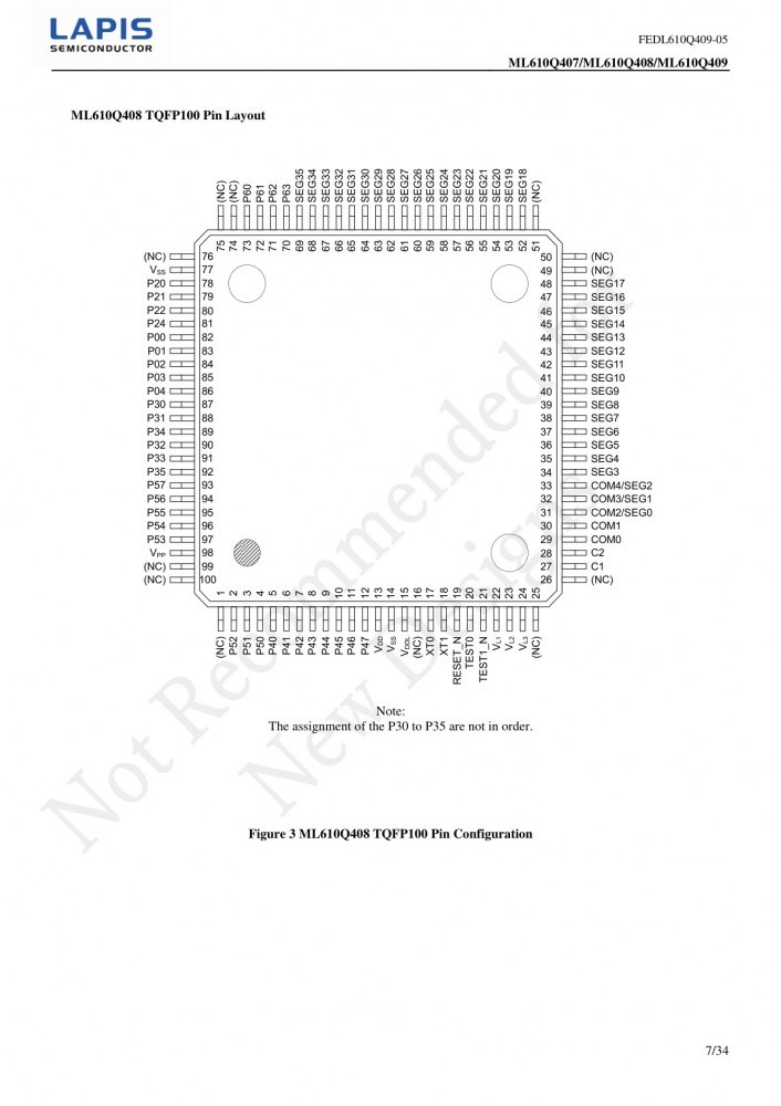 ML610Q408P technical document page 8