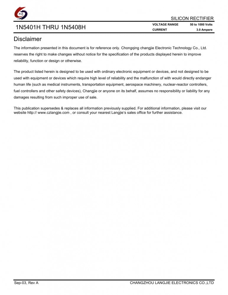 1N5408H datasheet page 5
