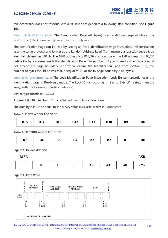BL24C256A-PARC datasheet page 7