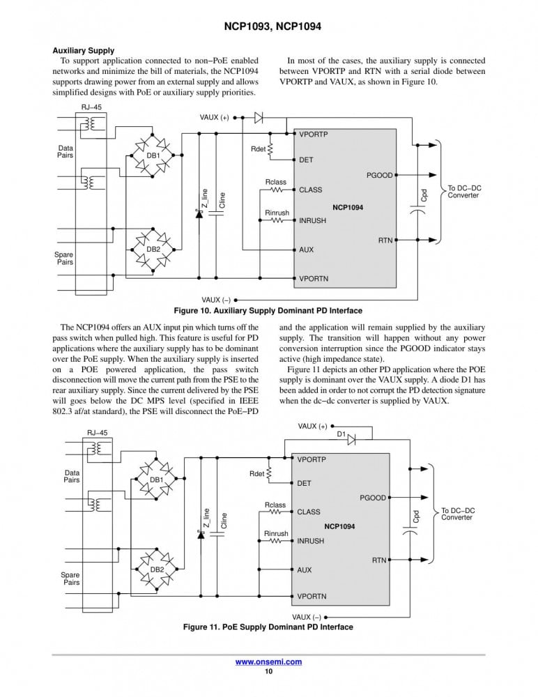 NCP1094 technical document page 10