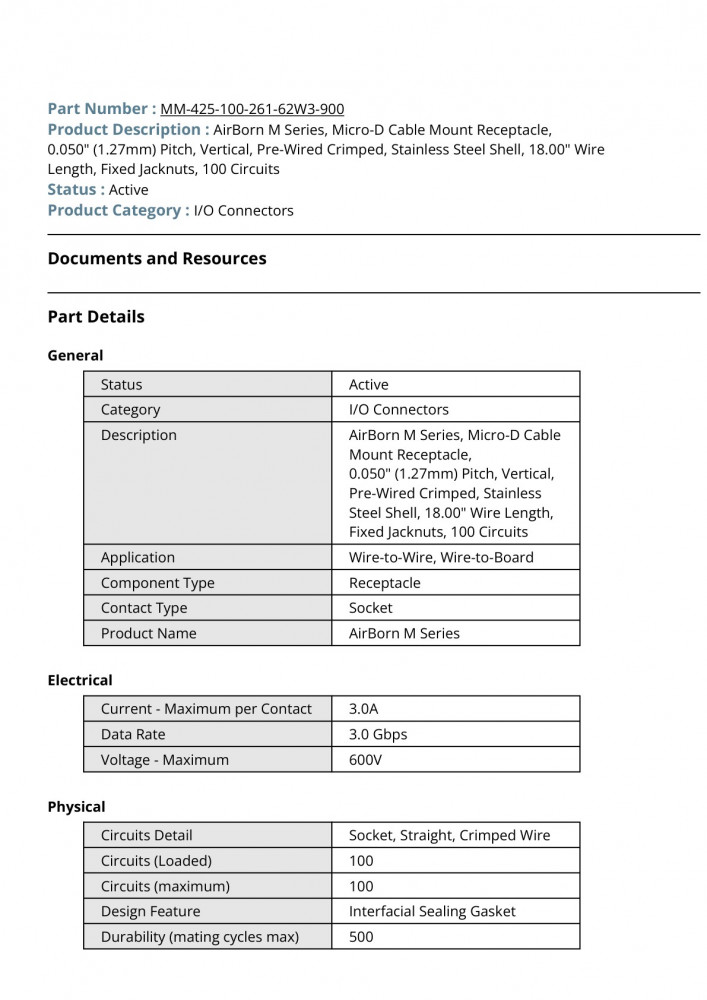 Technical document preview, page 1