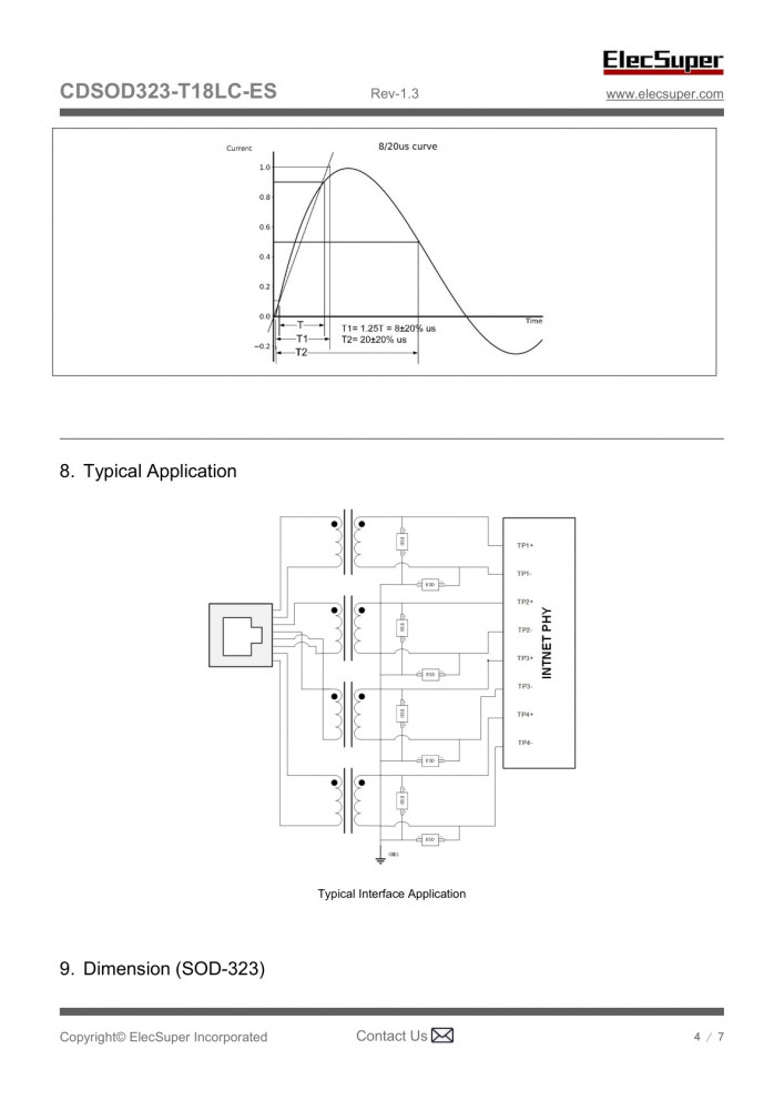 CDSOD323-T18LC-ES datasheet page 4