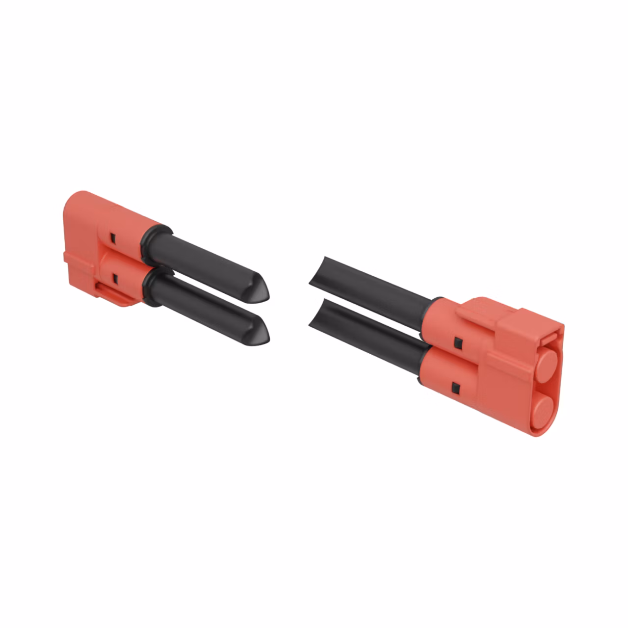 PowerWize-to-PowerWize Off-the-Shelf (OTS) Cable Assembly, Female, Single Row, 1000.00mm Length, 2 AWG, 2 Circuits, Red for sale