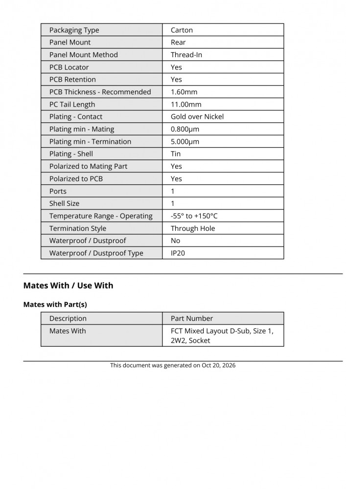 MOLEX 1731070239 technical document page 3