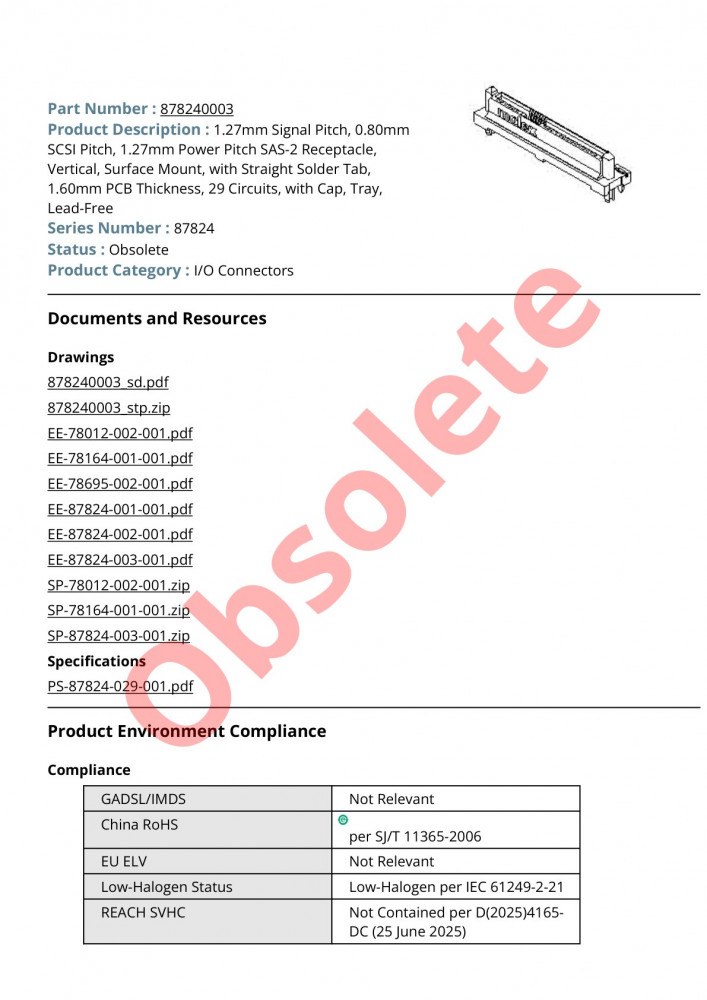 878240003 technical document preview, page 1