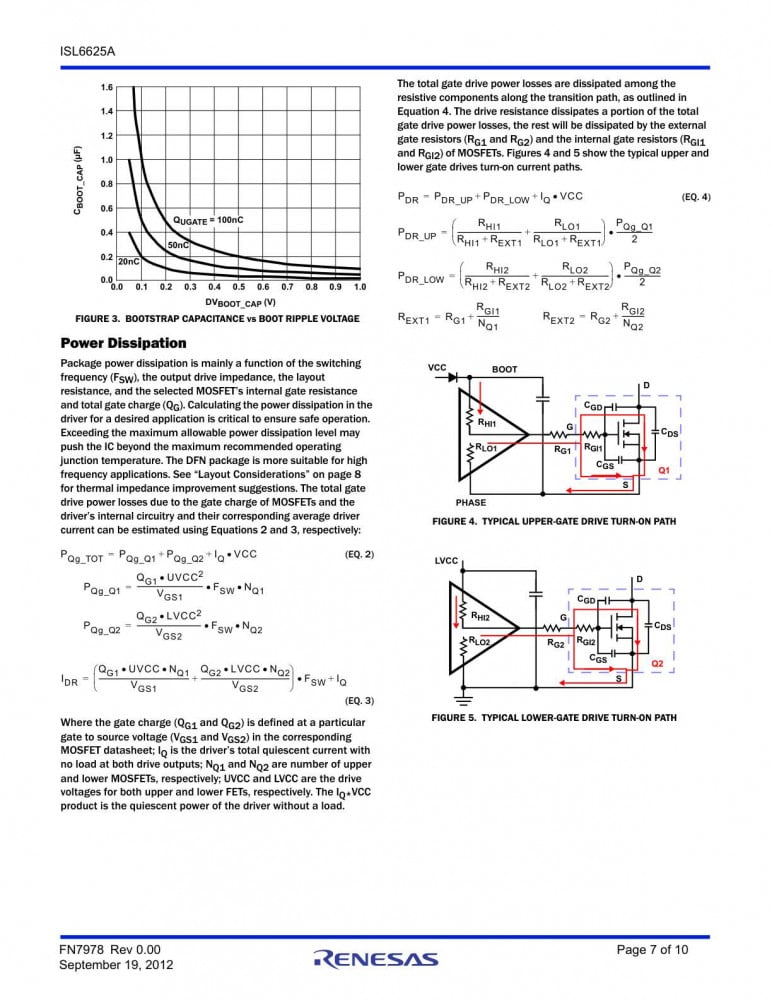 ISL6625A datasheet page 7