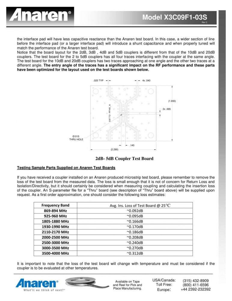 X3C09F1-03S datasheet page 9