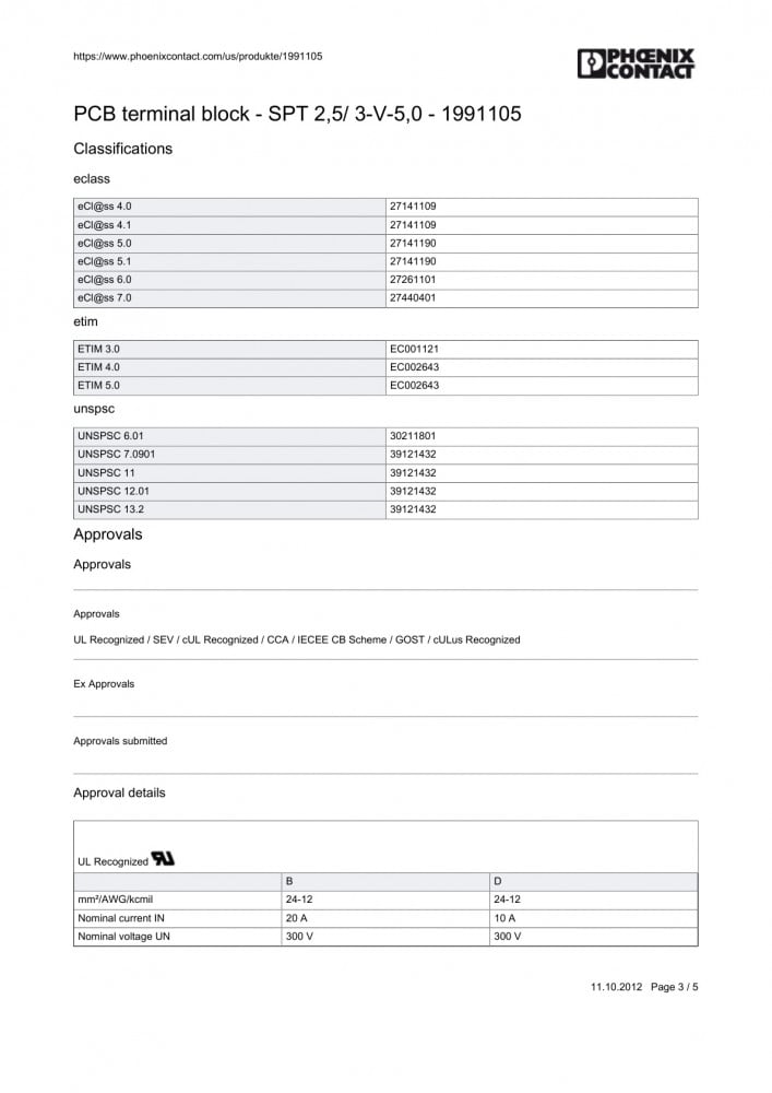Phoenix Contact 1991105 product document page 3