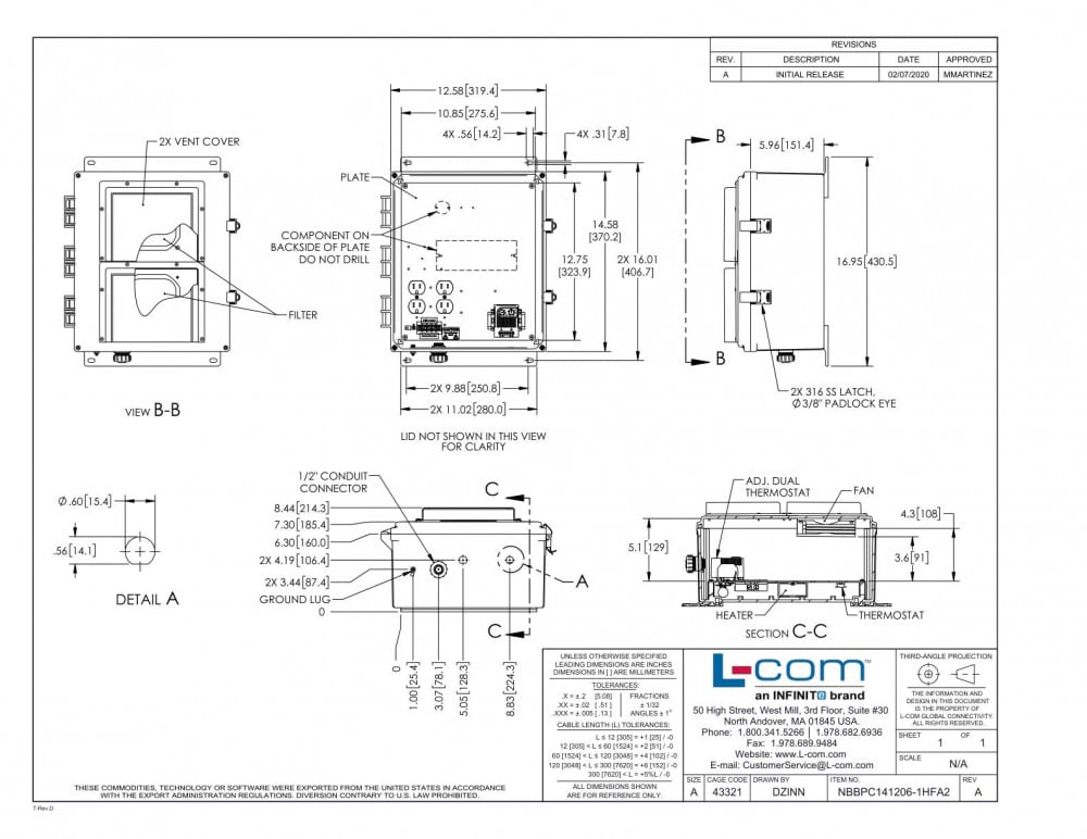 NBBPC141206-1HFA2 technical document page