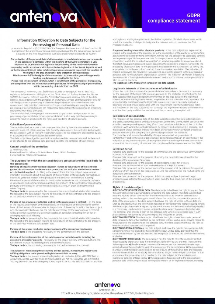 Inversa-R technical document page 1