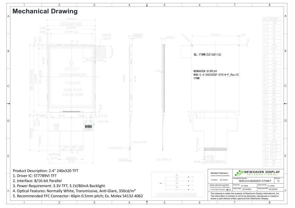 Technical document page 4
